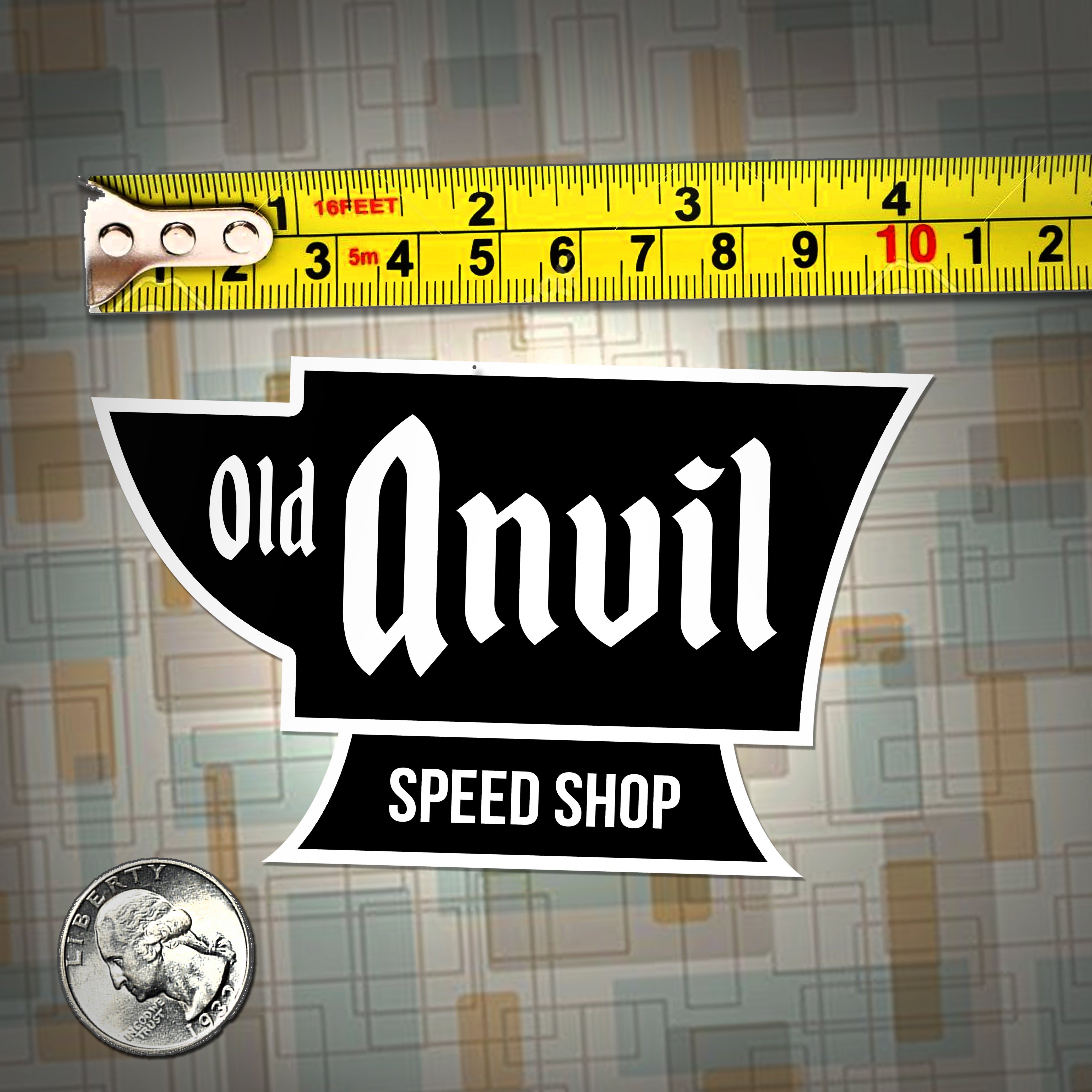 Old Anvil Logo Sticker – Old Anvil Speed Equipment